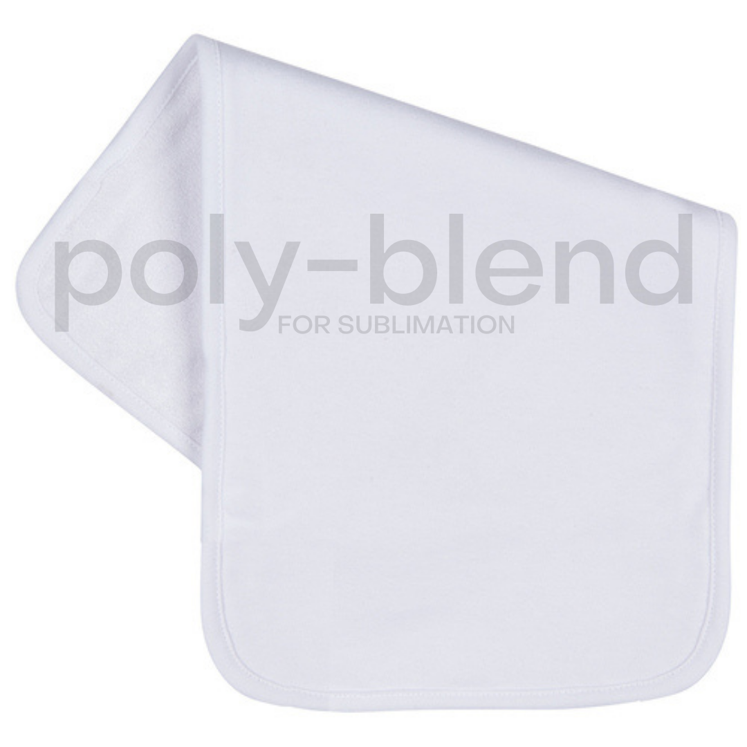 *Sublimation Blanks* Blank Infant Burp Cloth -… | Blanks Boutique